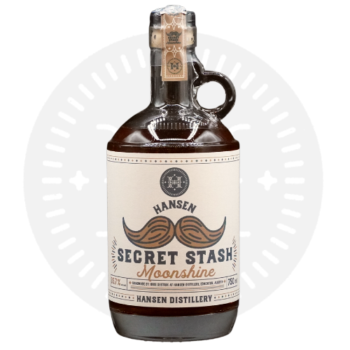 Secret Stash Moonshine | Hansen Distillery