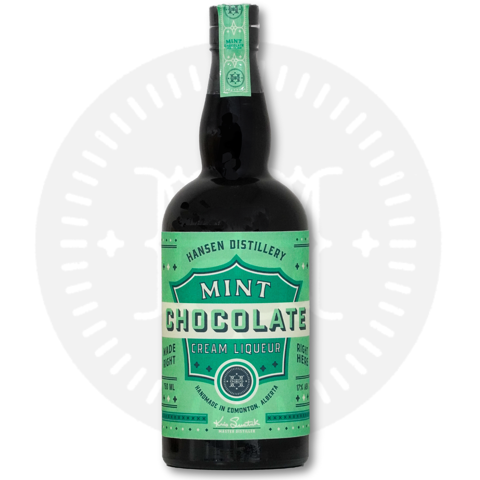 Mint Chocolate Cream Liqueur | Hansen Distillery