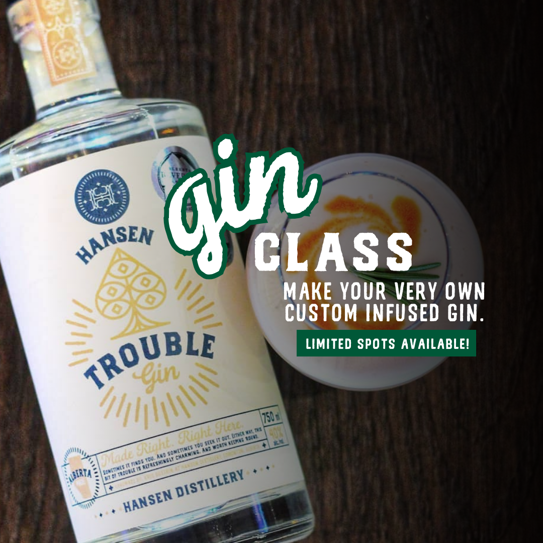 Gin Making Class - February 24, 2024 (7pm - 9:30pm) | Hansen Distillery